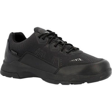 Rocky RKD0110 Men's Black Tac One Waterproof Public Service Oxford Shoe