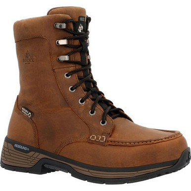 Rocky RKK0499 Treadflex Men's Brown 8 Inch Work Boot