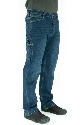 Iron & Haft Men's Journeyman Stretch Denim Durable Work Jeans