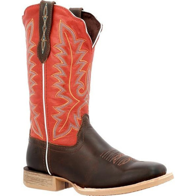 Durango Lady Rebel Pro Women's Hickory Chili Pepper Western Boot-DRD0444