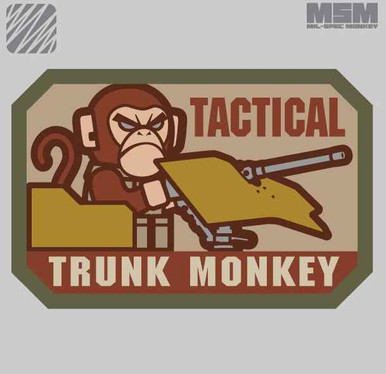Mil-Spec Monkey Tactical Trunk Monkey Patch