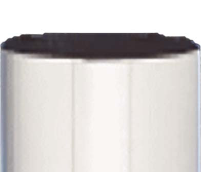 48in x 8in - 18ga, Round Stainless St...