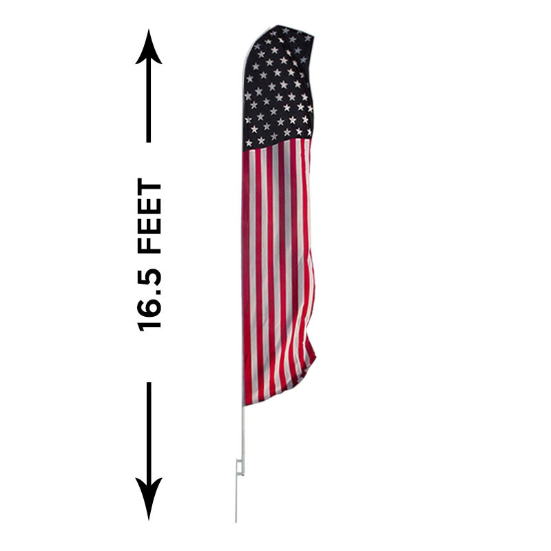 16ft. Best Swooper Ad Flag Banner (FLG16)