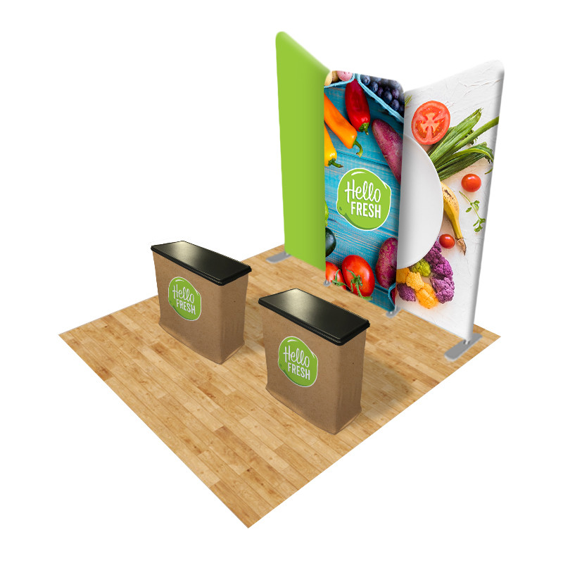Connect 10x10 Trade Show Booth Kit (D)