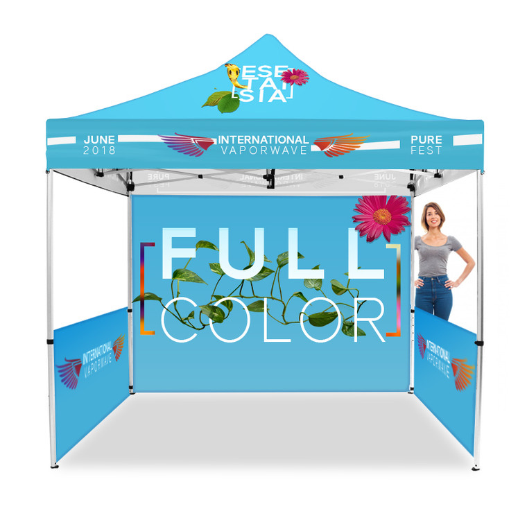 10ft. Best Custom Full Color Event Tents (CAN10F)