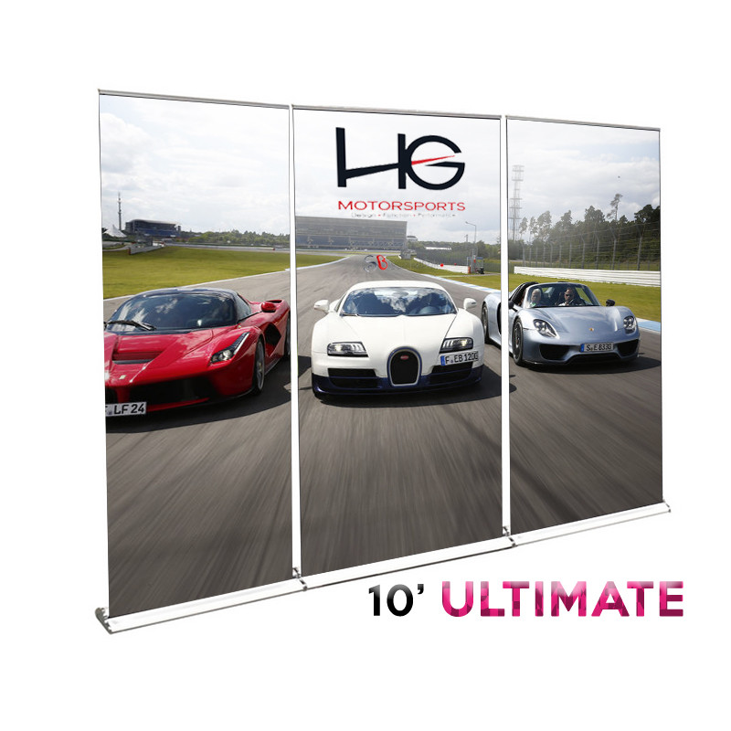 10ft. Instant Banner Stand Wall (Ultra)