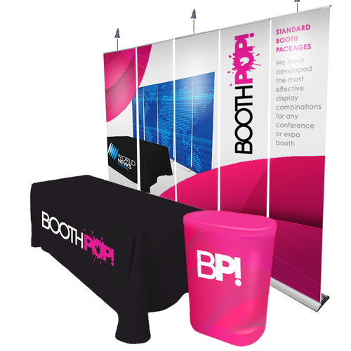 BoothPOP! Complete Trade Show Standard Booth Package (B)