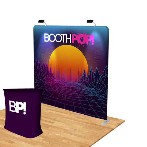 8ft. Urge Straight Fabric Tube Backdrop Display (POP08S)