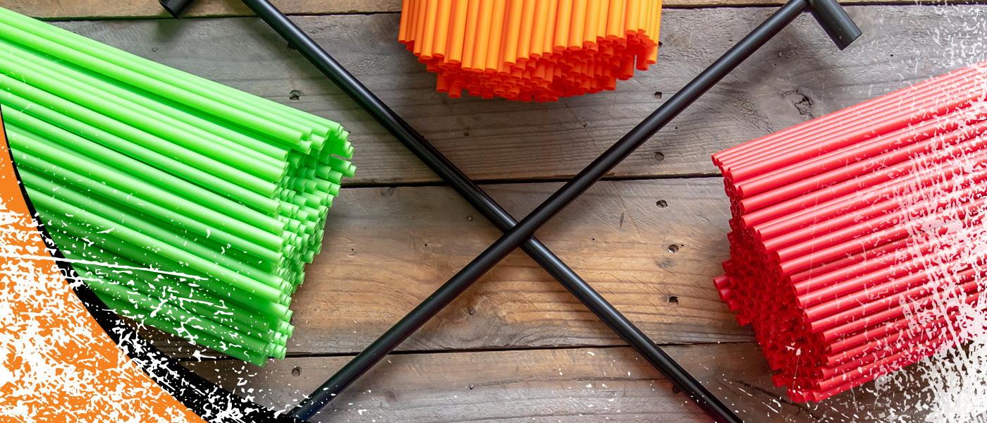 Plow Right Marking Stakes - Snow Stakes for Plowing