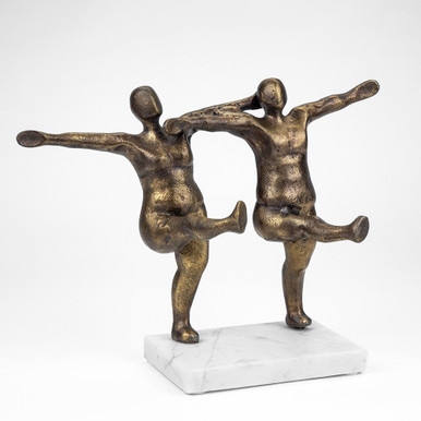 Dancing Couple Sculpture - Between The Sheets