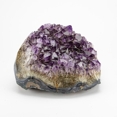 Amethyst Geode Sculpture 19"x30" - Between The Sheets