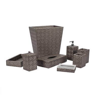 Tapetto bath set- Anthracite - Between The Sheets