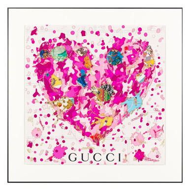 Gucci graffiti heart - Between The Sheets