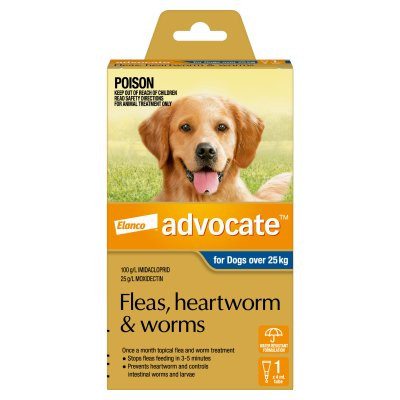 ADVOCATE FOR DOGS OVER 25KG