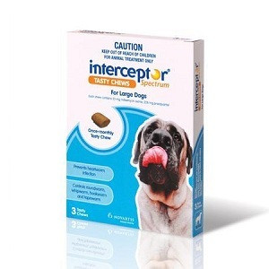 INTERCEPTOR SPECTRUM TASTY CHEWS FOR LARGE DOGS