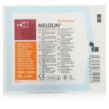 Melolin Sterile Non-adherent Wound Dressing 5cm x 5cm