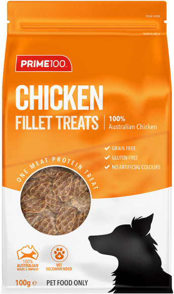 Prime100 SPD Prime Cut Treats 100g - Chicken