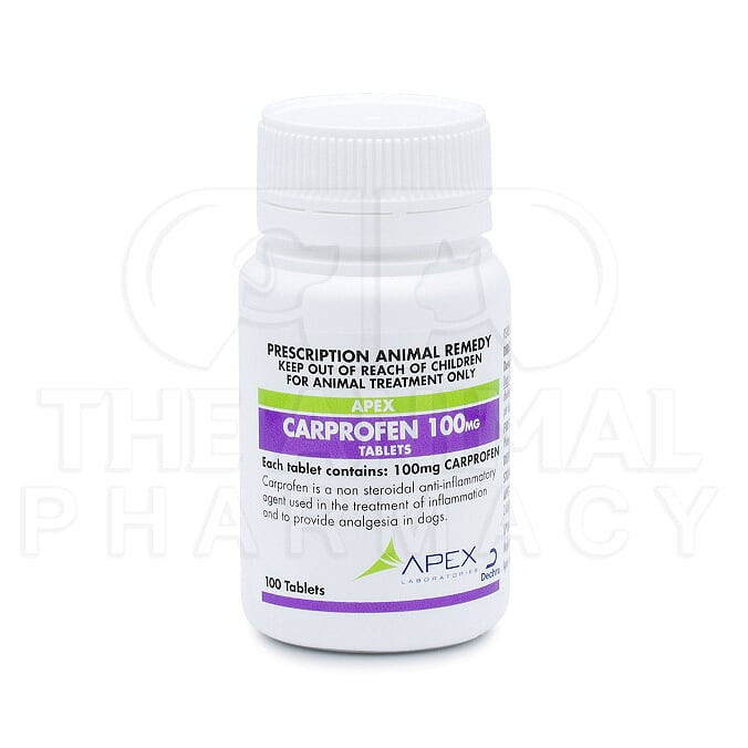 APEX CARPROFEN 100MG TABLETS