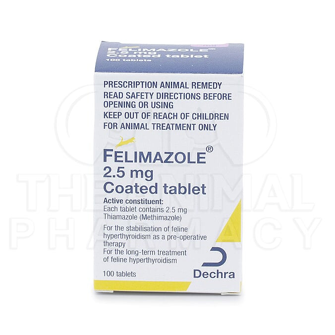 FELIMAZOLE 2.5 MG COATED TABLET