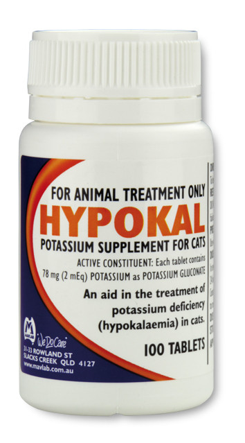 HYPOKAL POTASSIUM SUPPLEMENT FOR CATS