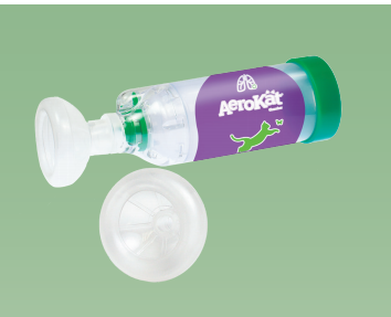 Aerokat Aerosol Chamber for Cats - The Animal Pharmacy