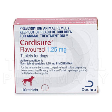 Cardisure Flavoured Tablets 1.25mg (100 tablets) - TAP
