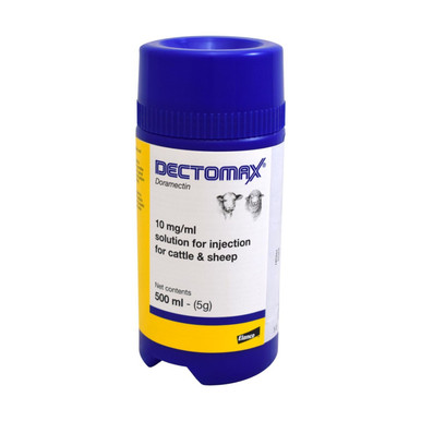 Dectomax Injectable 500ml - The Animal Pharmacy