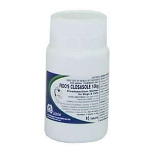 FIDO'S CLOSASOLE 10KG BROADSPECTRUM WORMER FOR DOGS & CATS