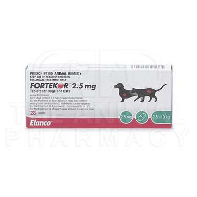 FORTEKOR 2.5 MG TABLETS FOR DOGS AND CATS