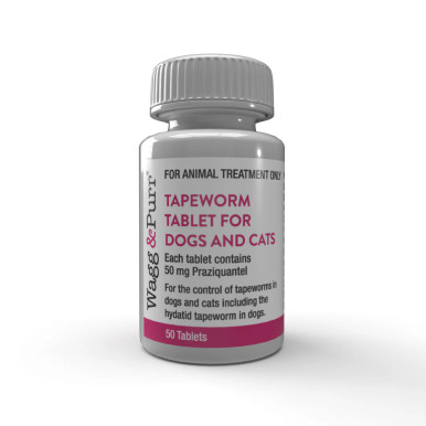Wagg&Purr Tapeworm Tablet for Dogs and Cats