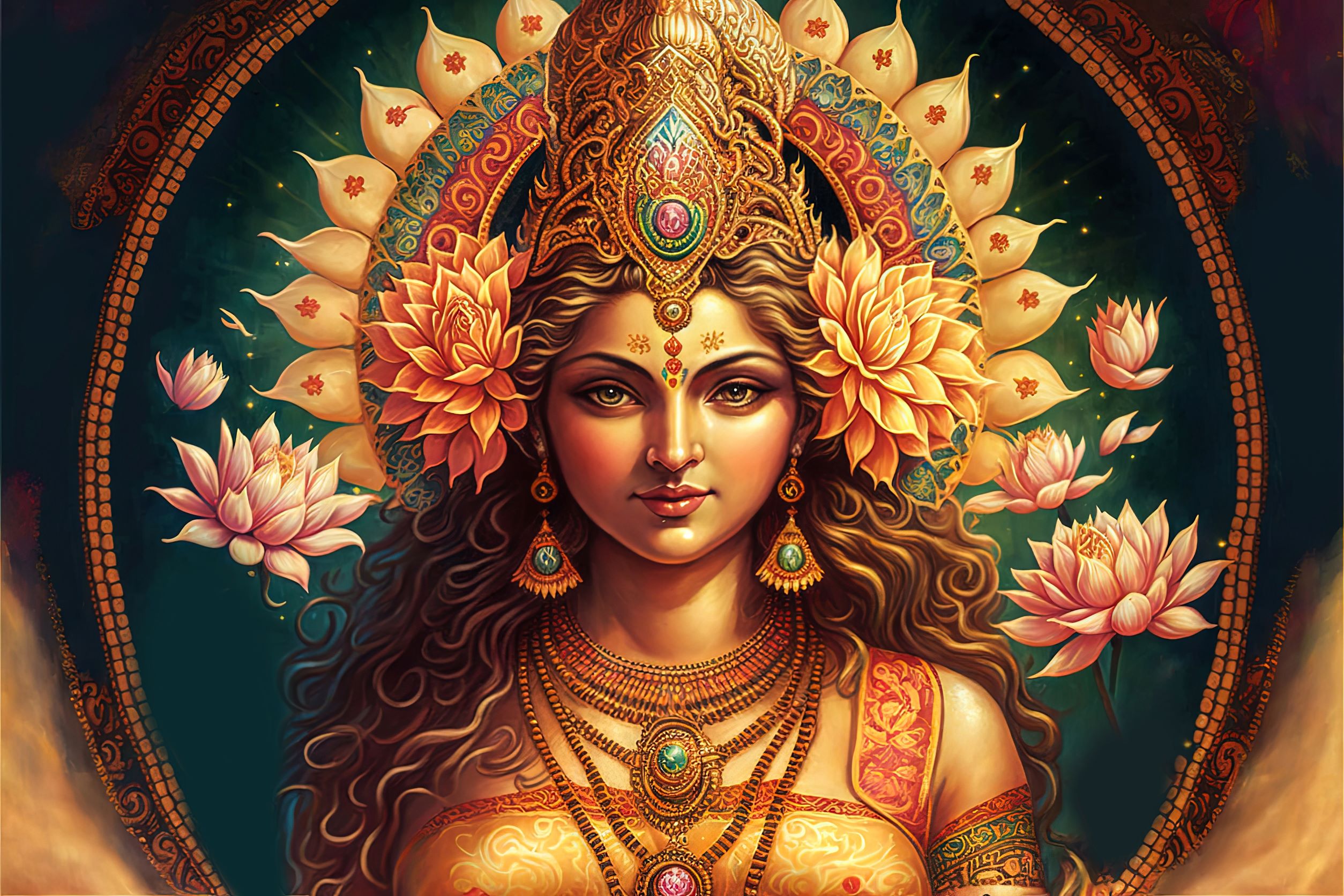 10 Facts About the Hindu Goddess Lakshmi - Natural Healing Tools