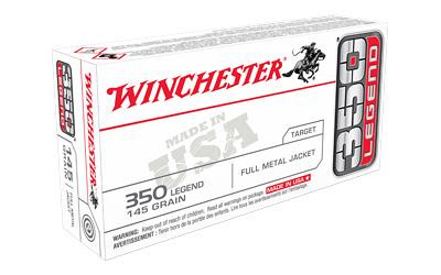 Winchester 350 Legend 145 Grain Full Metal Jacket 20rds/Box - Shettler ...