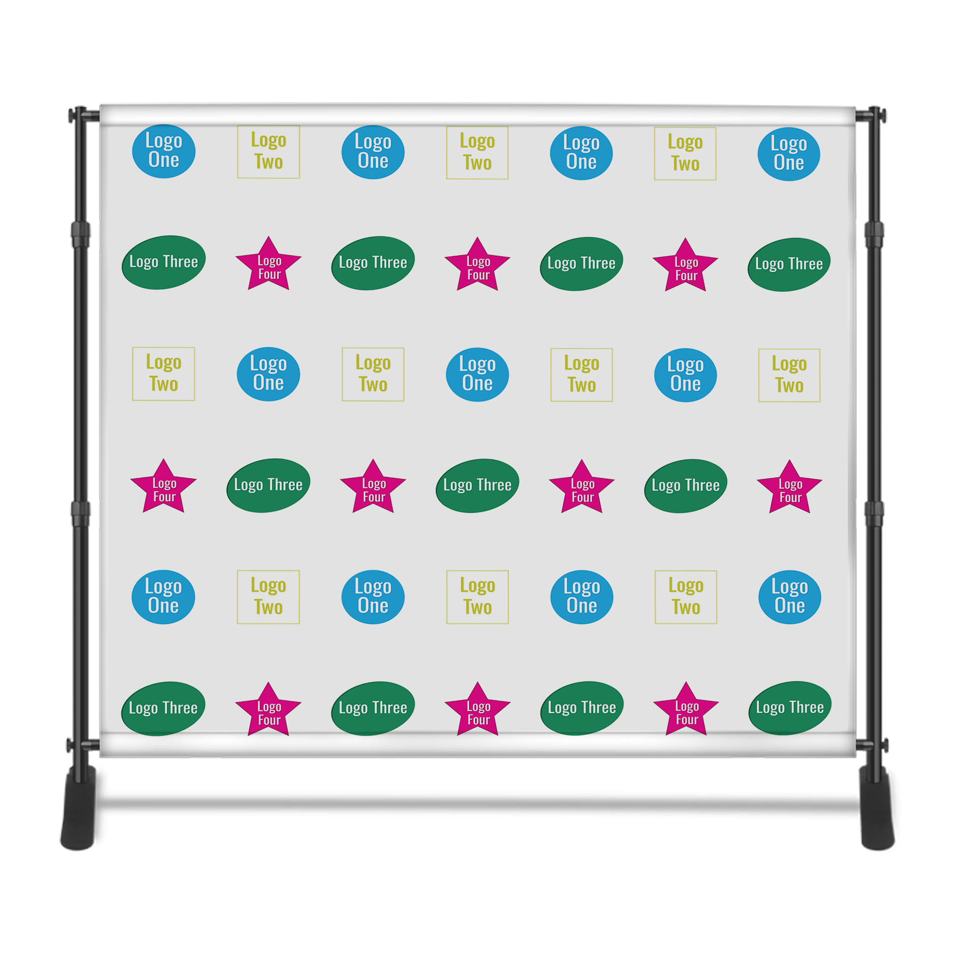 StepandRepeatDepot | 8' x 8' Step and Repeat Banner