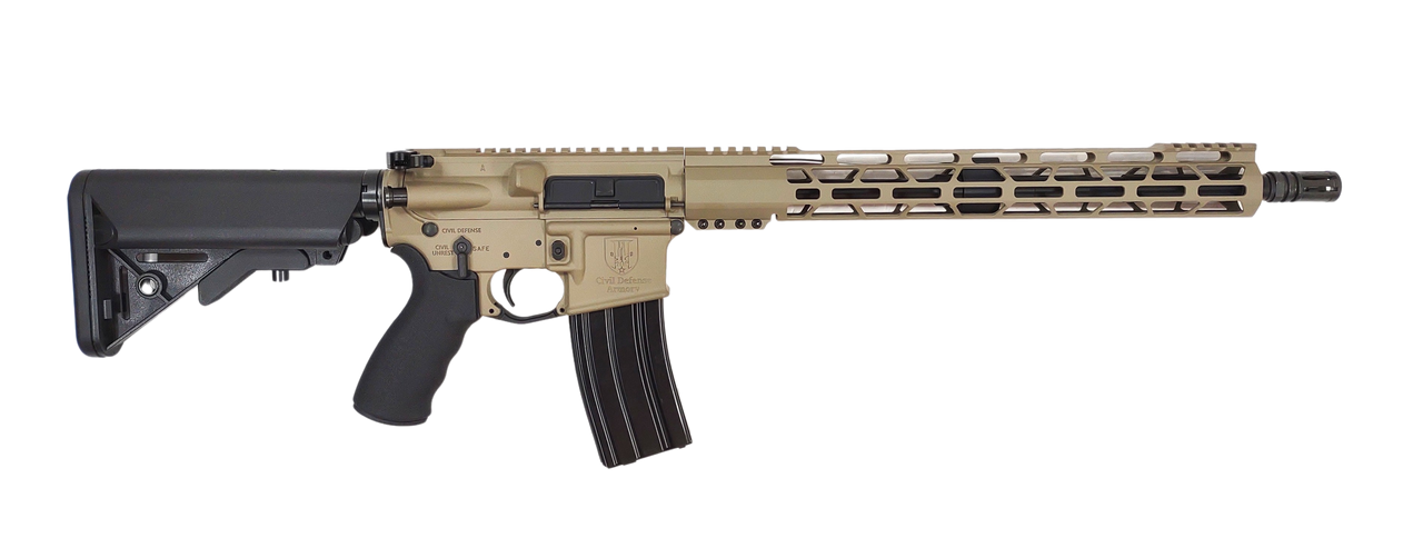 Magpul FDE L3 Defense Series 5.56 Rifle 16" Barrel - Civil Defense Armory