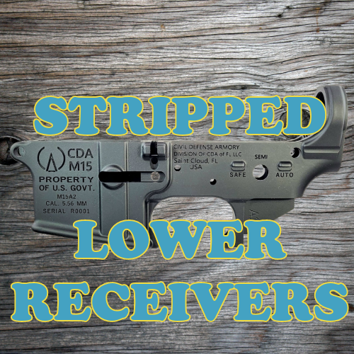 Anodized 458 SOCOM / Big Bores Slick Side Stripped Upper Receiver ...