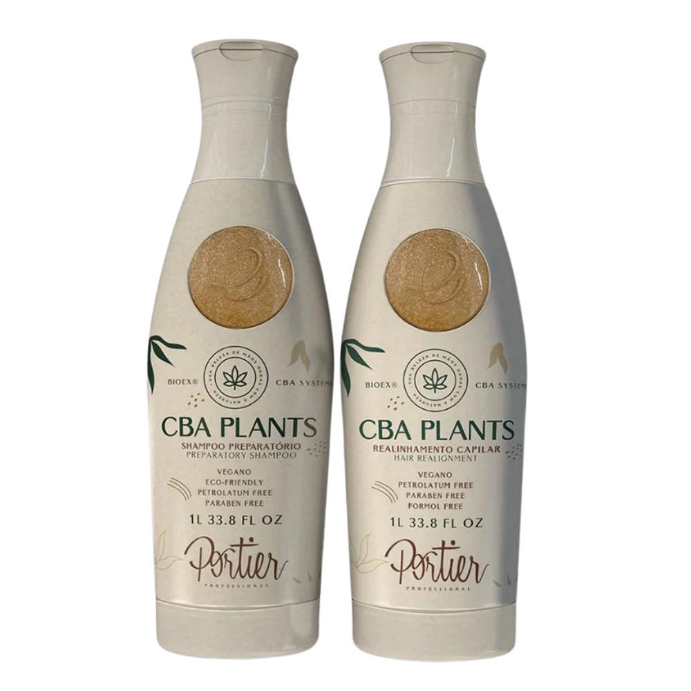 Portier Hair Realignment CBA Plants 2x1000ml/33.81 fl.oz