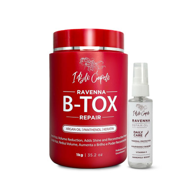 Kit I Belli Capelli B-tox Repair + Repair Oil Complete Hair Treatment ...