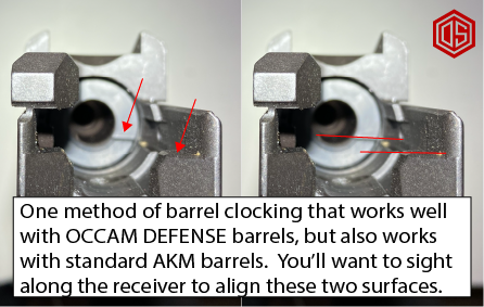 How to Clock an OCCAM DEFENSE or other AK barrel in a trunnion - Occam ...