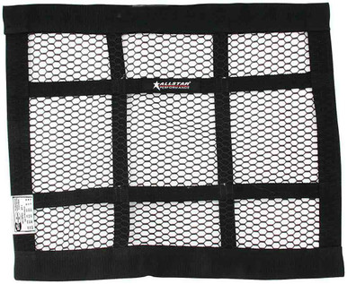 ALLSTAR PERFORMANCE Mesh Window Net Black 22 x 18 SFI | Track & Street ...