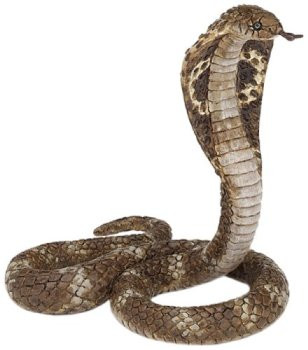 Papo Snakes - Rattlesnake 50237 - Coiled and Ready to Strike