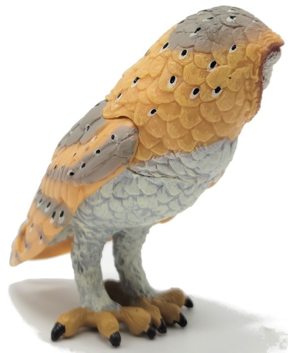 Papo Snowy Owl #50167 - Elegant Wise Bird - Piercing Eyes