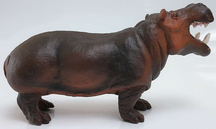 Toy Hippopotamus and Toy Hippo Figures - Bulls, Cows, Calfs