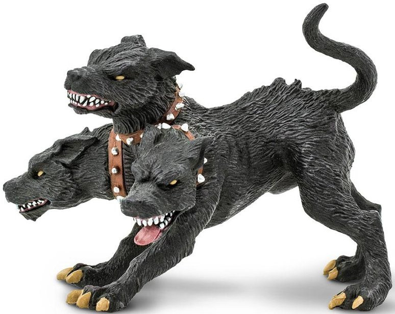 Papo Cerberus #38912 - Three Headed Demon Dog