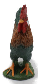 Schleich Chickens - Colorful Rooster #13825 - Large Comb