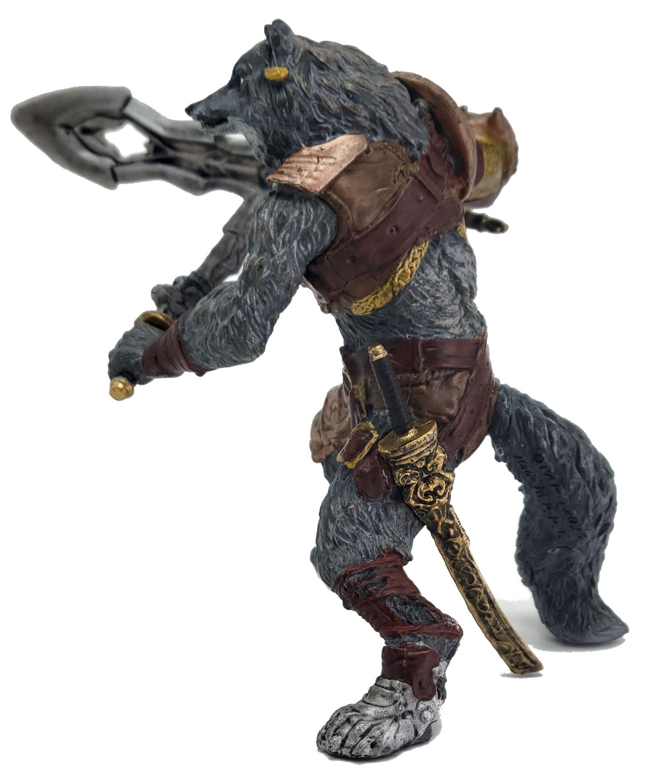Papo Wolf Mutant #38955 - Howling New in 2023