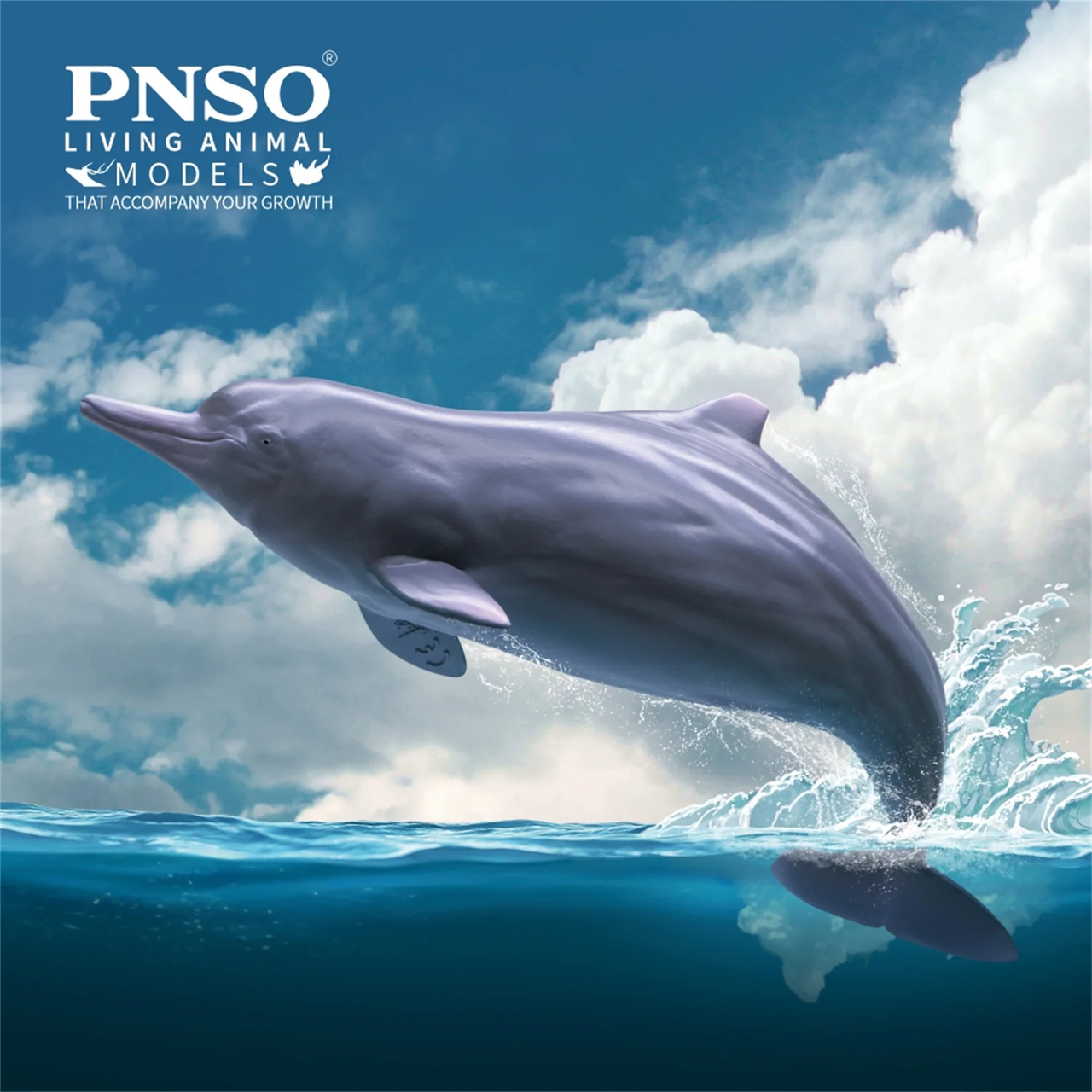 PNSO Xibao the Chinese White Dolphin #202017 - Living Animal Series