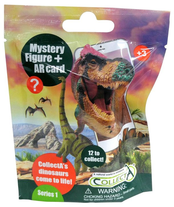 CollectA Dinosaur Mini Bling Bag A1147 - 12 Different Dinos