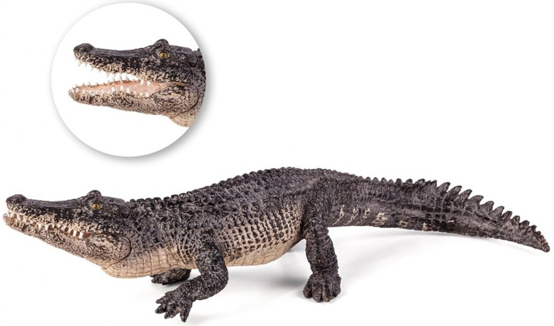 Mojo Alligator with Articulated Jaw #387168 - Jaw Opens