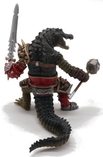 Papo Mutant-Crocodile Man #38955 - Half Man, Half Crocodile