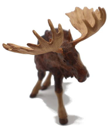 Papo Moose #50065 - Impressive Antlers - Walking Pose